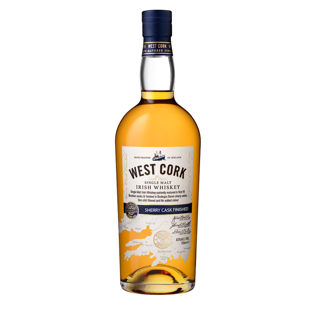 West Cork Sherry Cask Finished Single Malt Irish Whiskey - West Cork ...